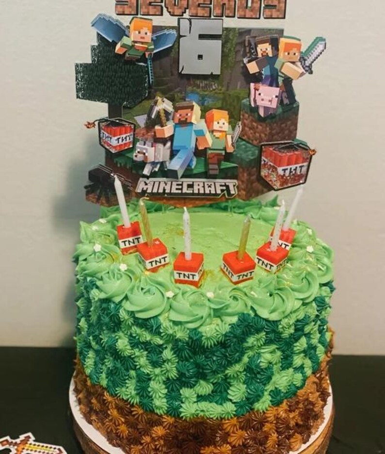 Video Game Cake Topper - Etsy