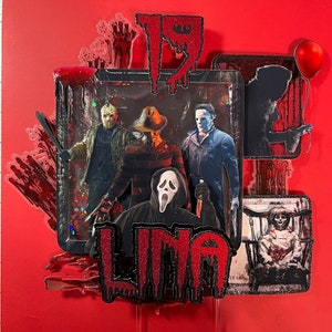 Horror Cake Topper / Ghostface and Friends - Etsy