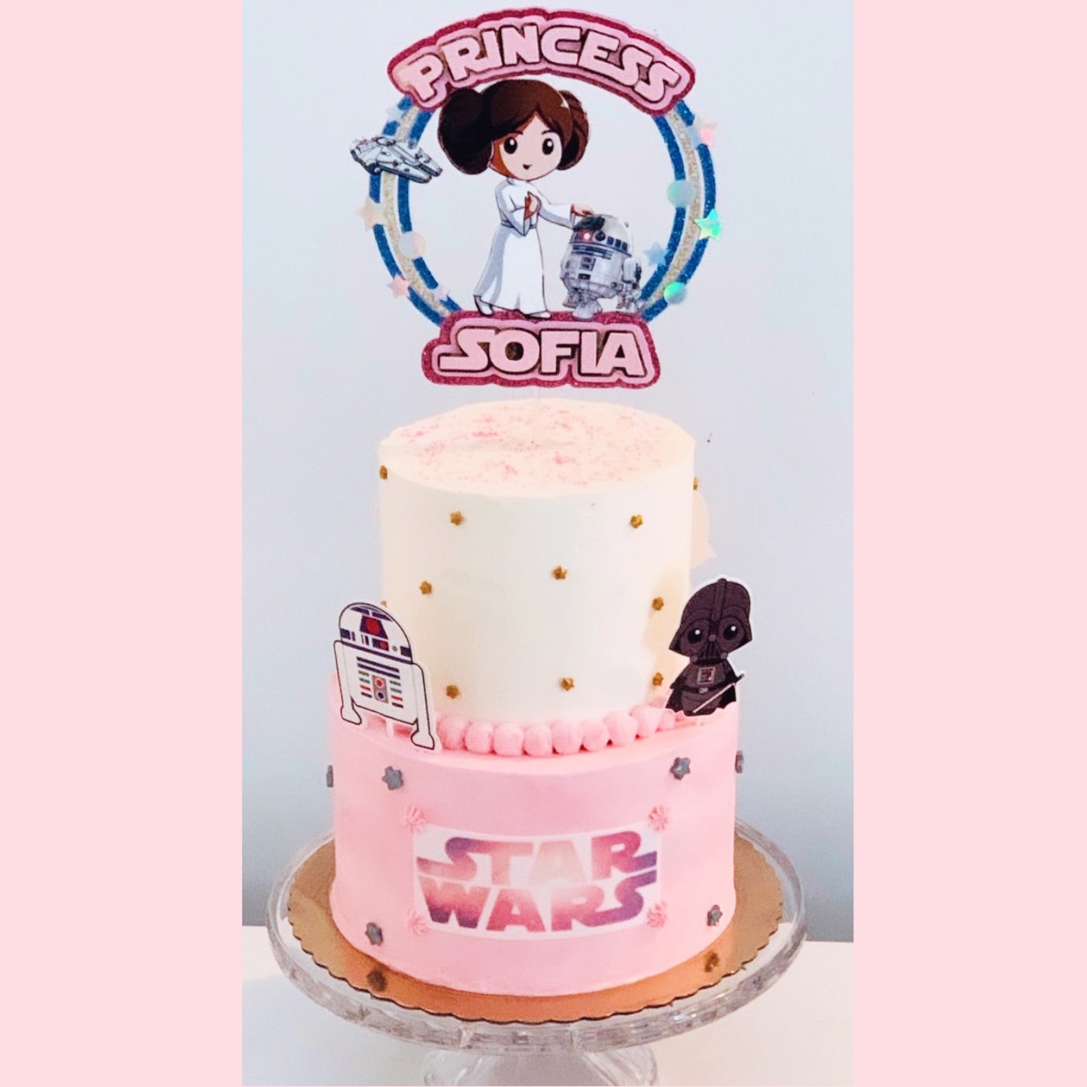 Princess Leia Cake Topper - Etsy