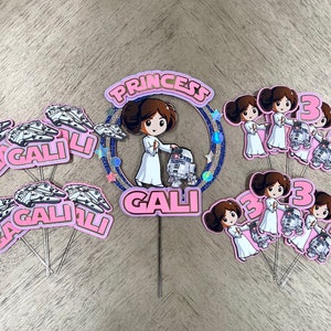 Princess Leia Cake Topper - Etsy