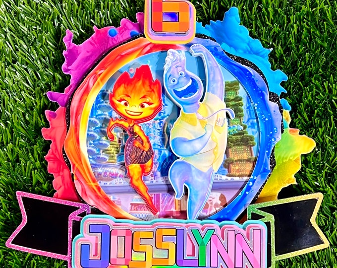 Elemental Cake Topper - Etsy