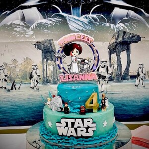 Princess Leia Cake Topper - Etsy