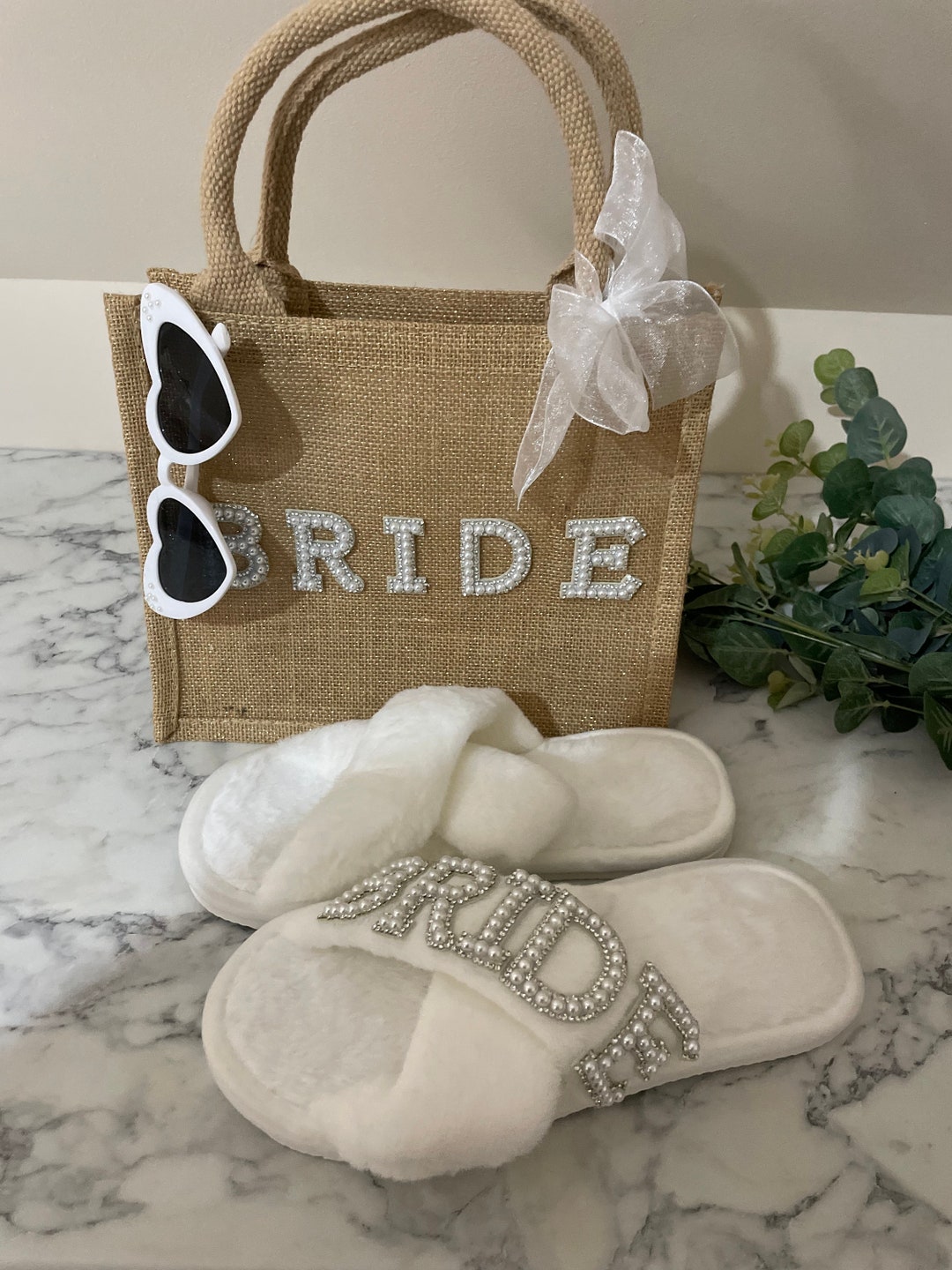 Bride Bag | Wedding Jute Bag | Wedding Sunglasses | Wedding Slippers ...