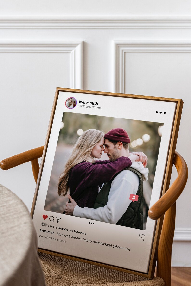 EDITABLE Custom IG Inspired Photo Print Collage Template - Etsy