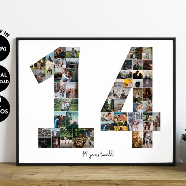 14th Anniversary - Etsy