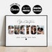 EDITABLE Custom Name Photo Collage Template, Any Name or Word Picture ...