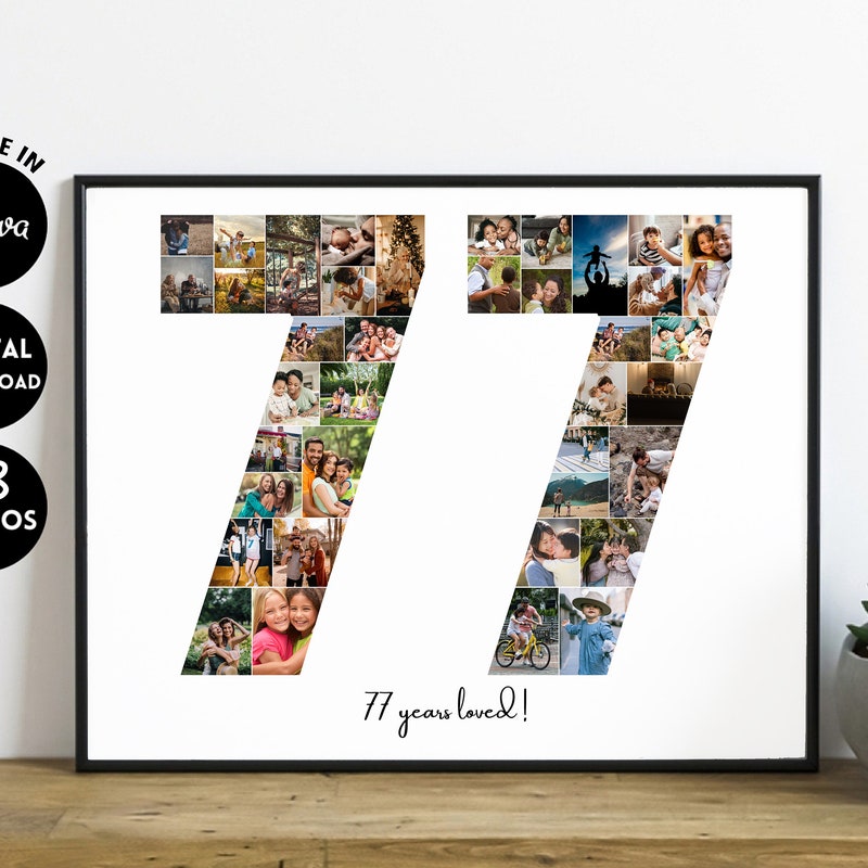 77th Birthday - Etsy