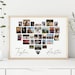 EDITABLE Custom Heart Photo Collage, Wedding Collage Print ...