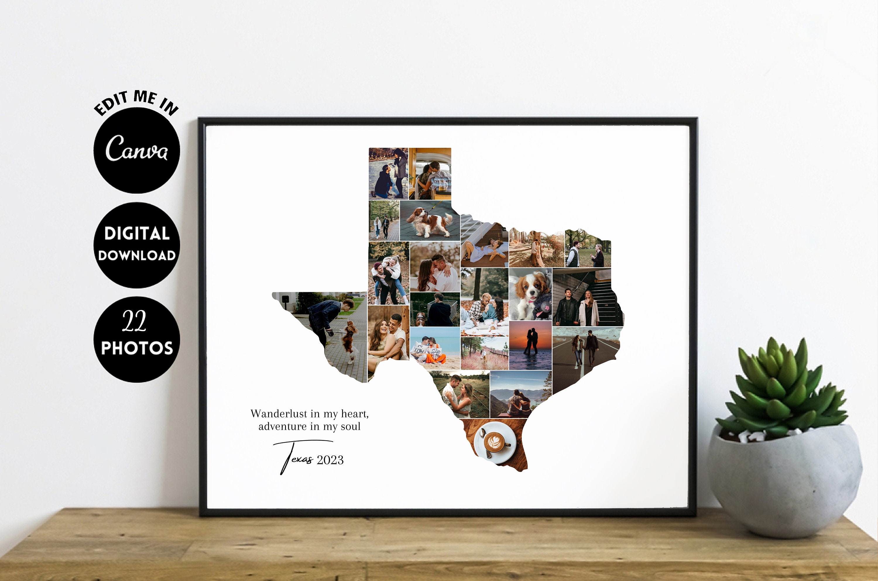 Photo Wall Collage Layout