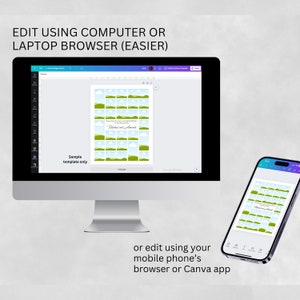 EDITABLE Alphabet Letter C Custom Baby Name, Initial Photo Collage ...