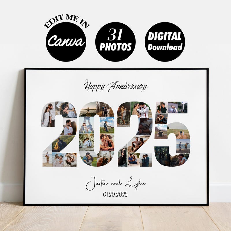 2025 Photo Collage - Etsy