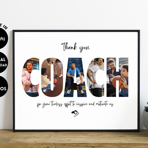 Sports Photo Collage Frame - Etsy