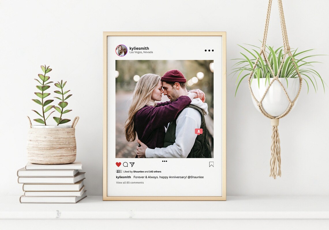 EDITABLE Custom IG Inspired Photo Print Collage Template - Etsy