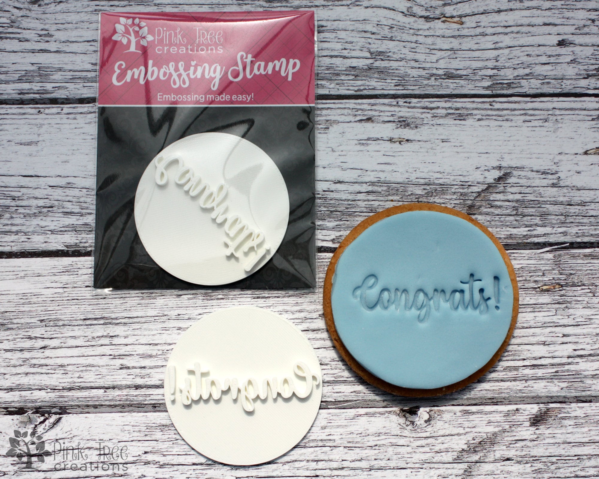 Congratulations Embosser Stamp Cookie Cutter Fondant - Etsy UK