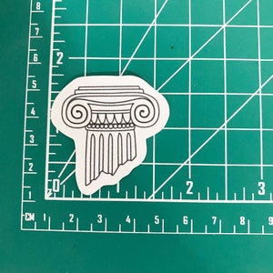 Architecture Sticker | Ancient Greek Column Stickers | Ionic Doric ...