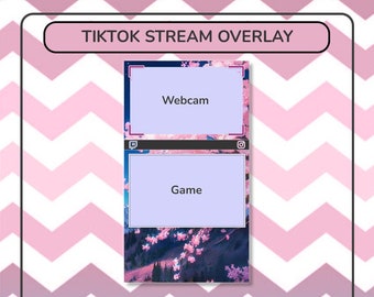 Overlay Streaming Gaming Tik Tok Animated Gaming Setup Neon - Etsy