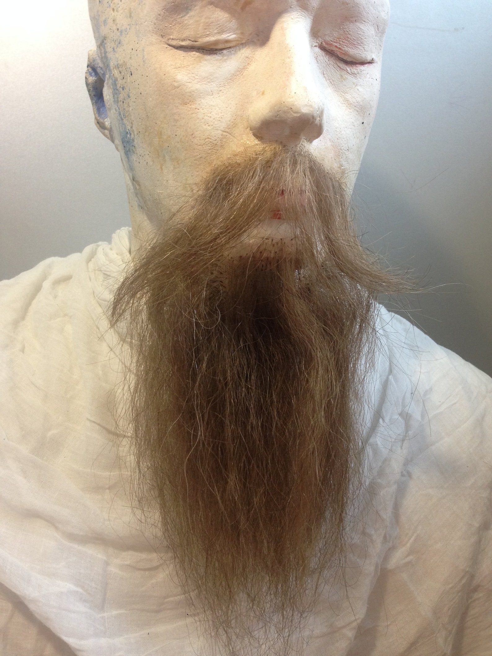 Realistic Fake Beard 100% Natural Yak Hair | Etsy