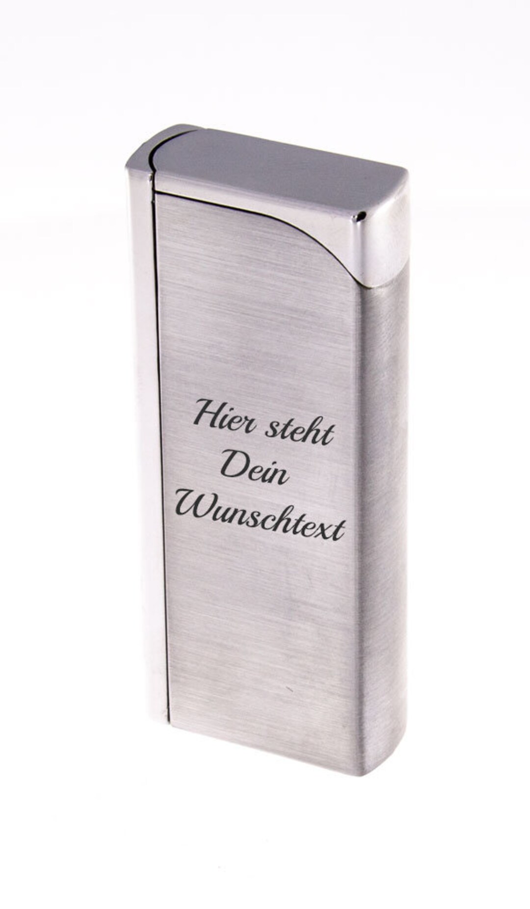 Gas Lighter Fillable Silver Chrome With Laser Engraving - Etsy