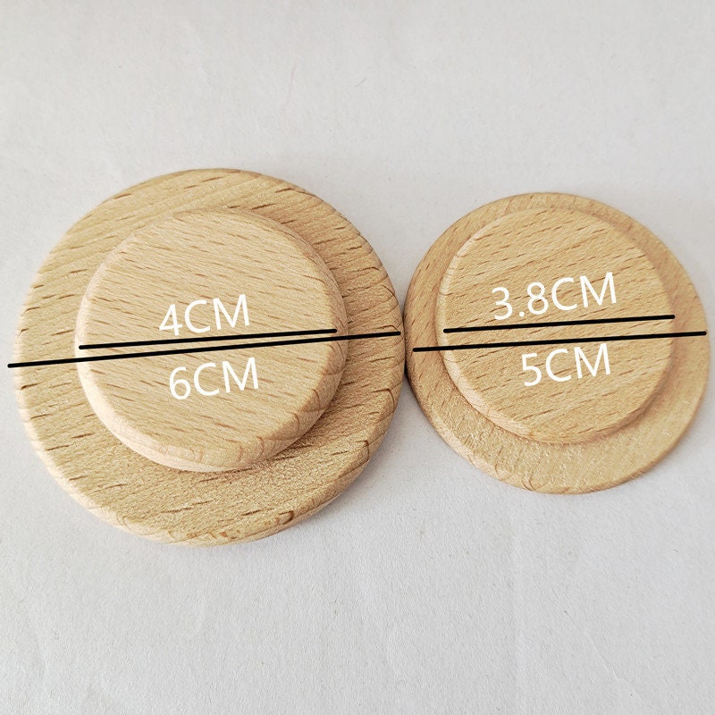 10 Pcs Wood Circle Disc for Home Decoration Size - Etsy