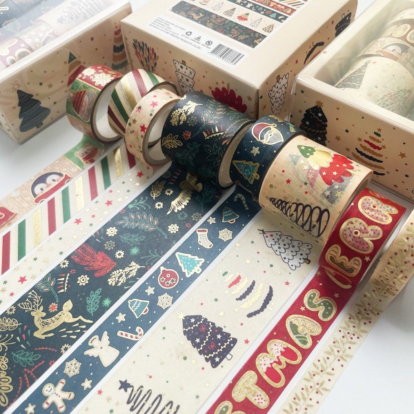 Christmas Washi Tape - Etsy