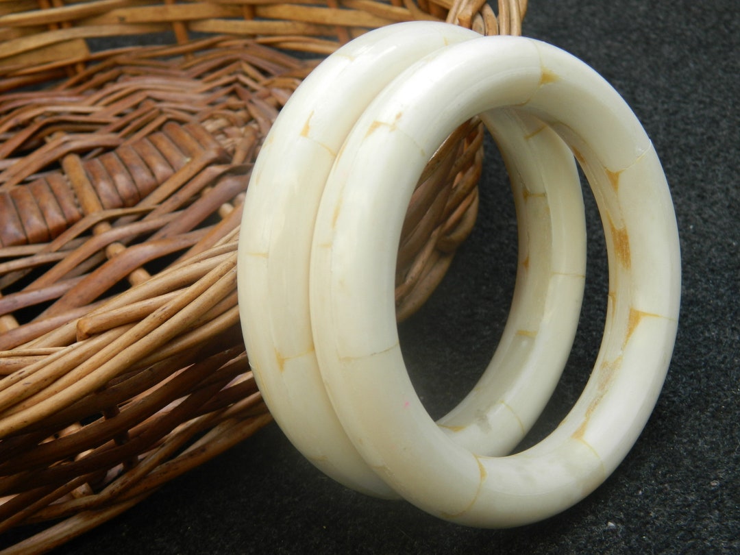 Buffalo Bone Bangle Bracelet: Ethically Sourced, Handcrafted Indian ...