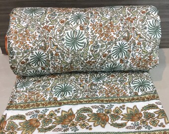 Block Print Quilt - Etsy