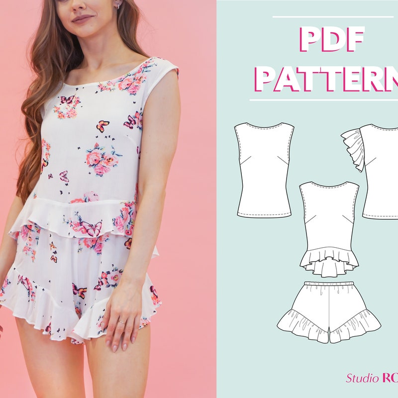 Twin Set Pattern - Etsy