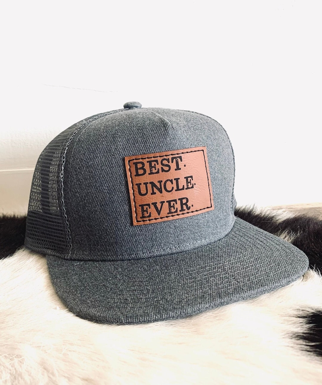 Best Uncle Ever Snapback Hat | Gift for Birthday, New Uncle, Baby ...