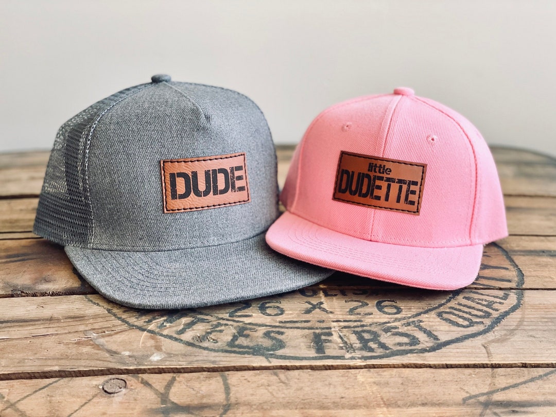 Dad & Daughter Hats, Dude + Little Dudette Snapback Set, Gifts for Men ...