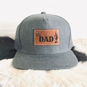 Dad and Son Hats Matching Set, Ol Son & Ol Man, Western Style Father ...