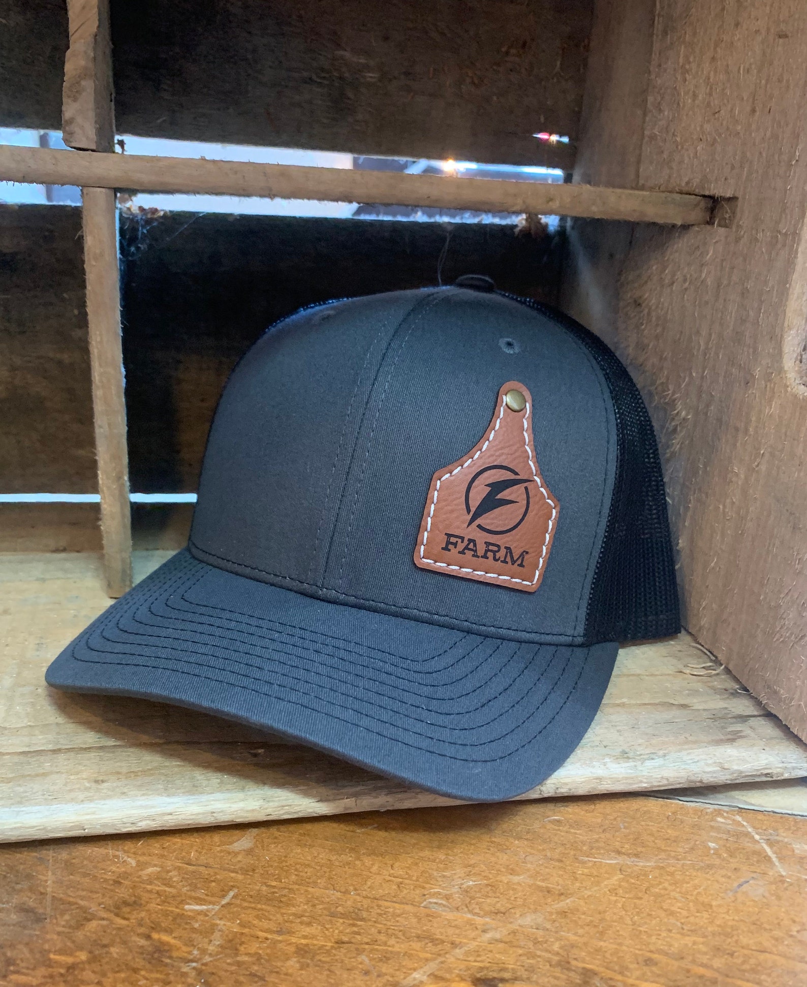 Customizable Cow Tag Hat Adult Cattle Tag Cap Richardson - Etsy