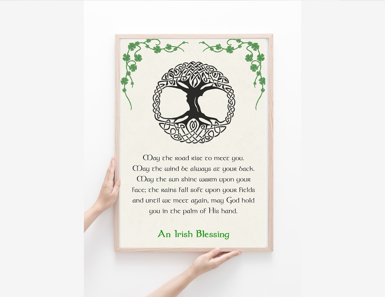 Irish Blessing, Traditional Gaelic Blessing, Celtic Irish Blessing ...