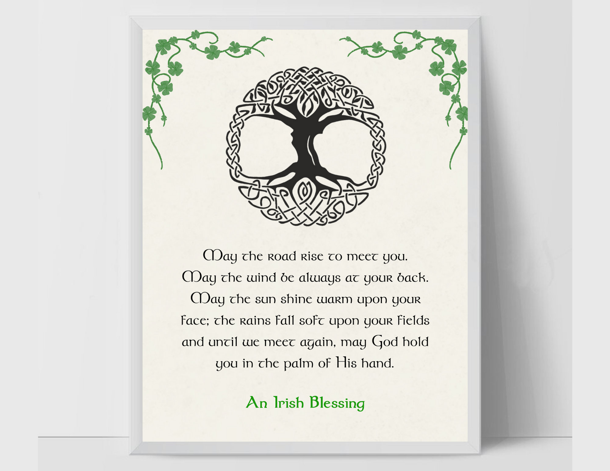 Irish Tree Of Life Prayer
