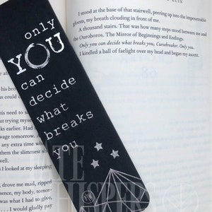 Leatherette Bookmark Inspired by Feyre Cursebreaker, ACOMAF - Etsy
