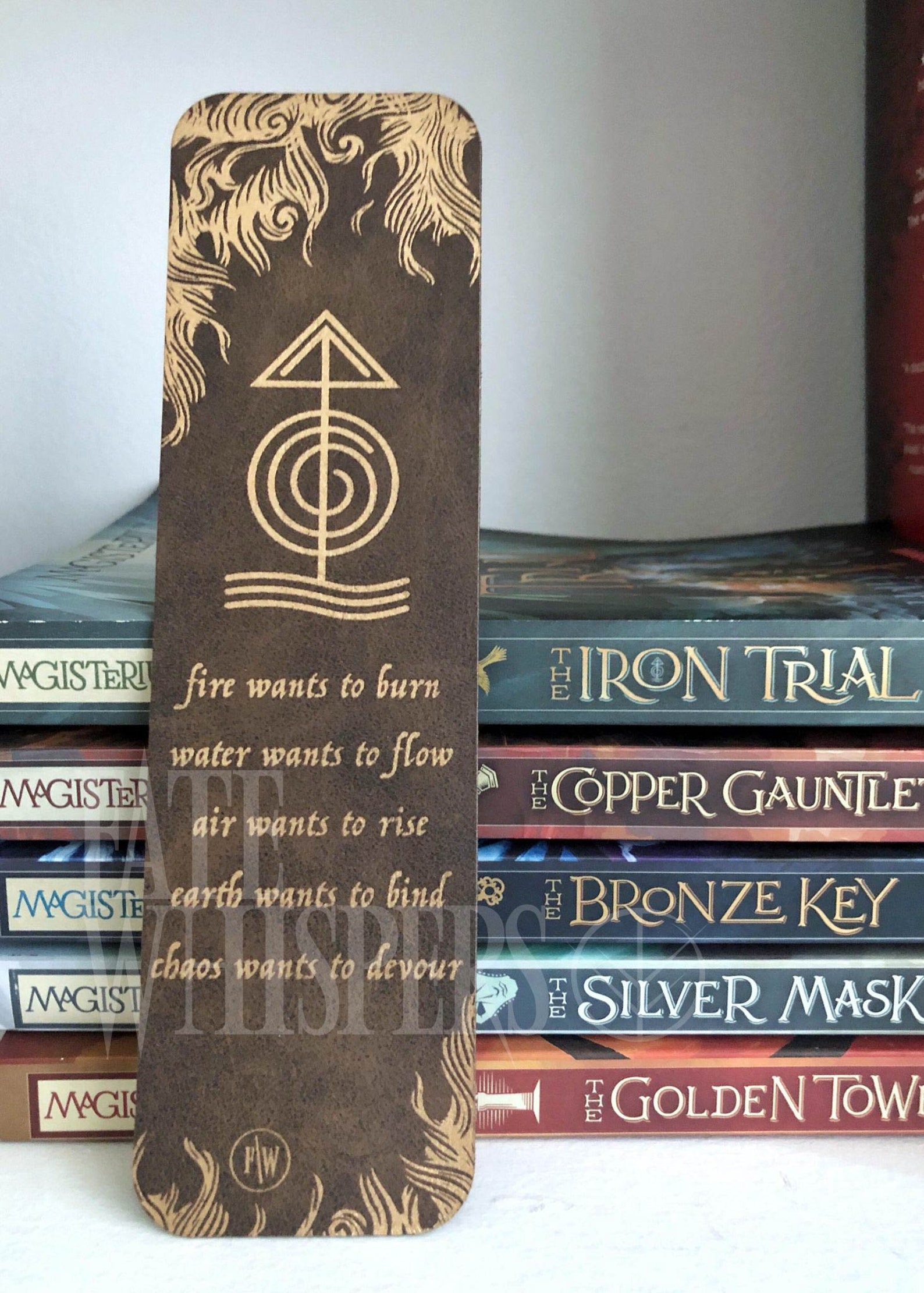 Leatherette Bookmark Inspired by the Magisterium Callum Hunt - Etsy