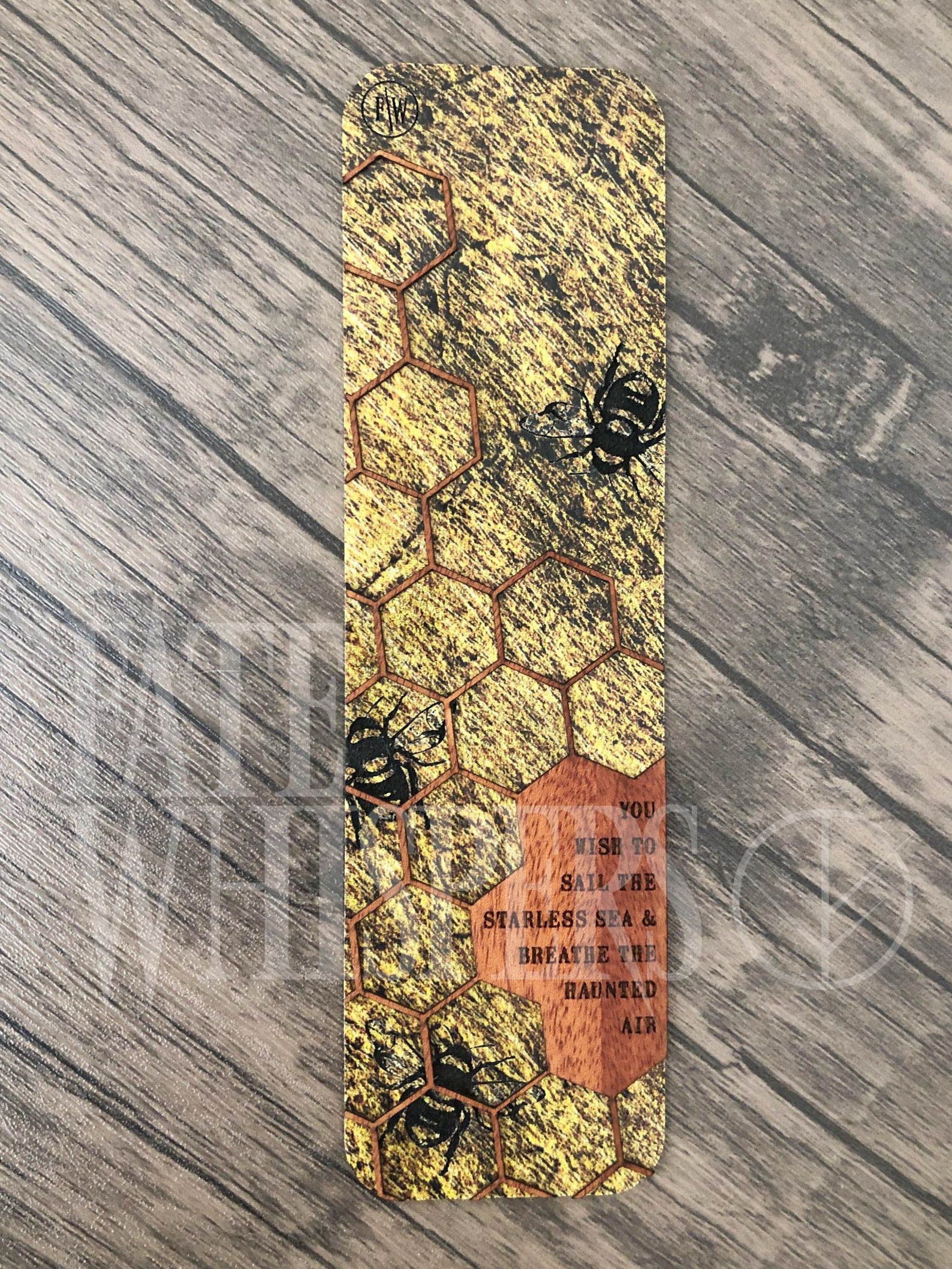 Veneer Bookmark Inspired by the Starless Sea - Etsy