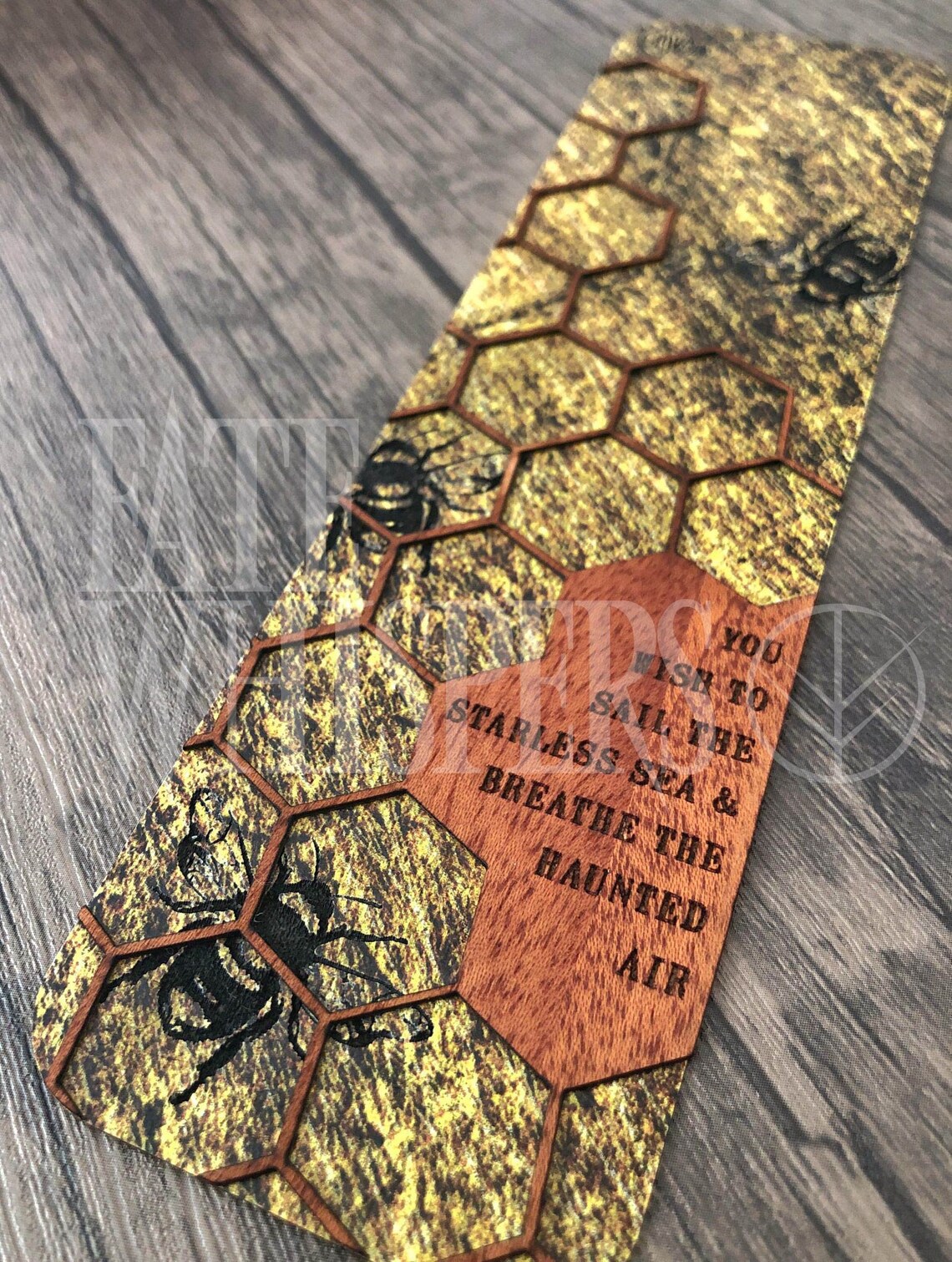 Veneer Bookmark Inspired by the Starless Sea - Etsy