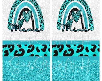 Mama Mini Leopard Rainbow DIGITAL DOWNLOAD Only Png - Etsy