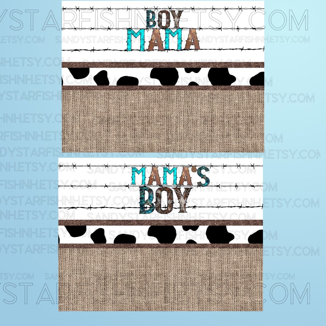 DIGITAL DOWNLOAD PNG Only Sublimation Tumbler Sets Mama Boy and Me Gate ...