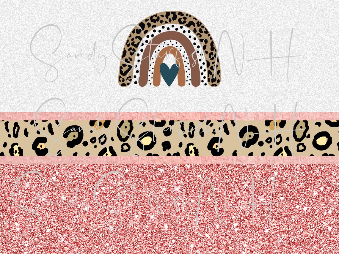 DIGITAL DOWNLOAD Png Boho Rainbow Design Blank - Etsy