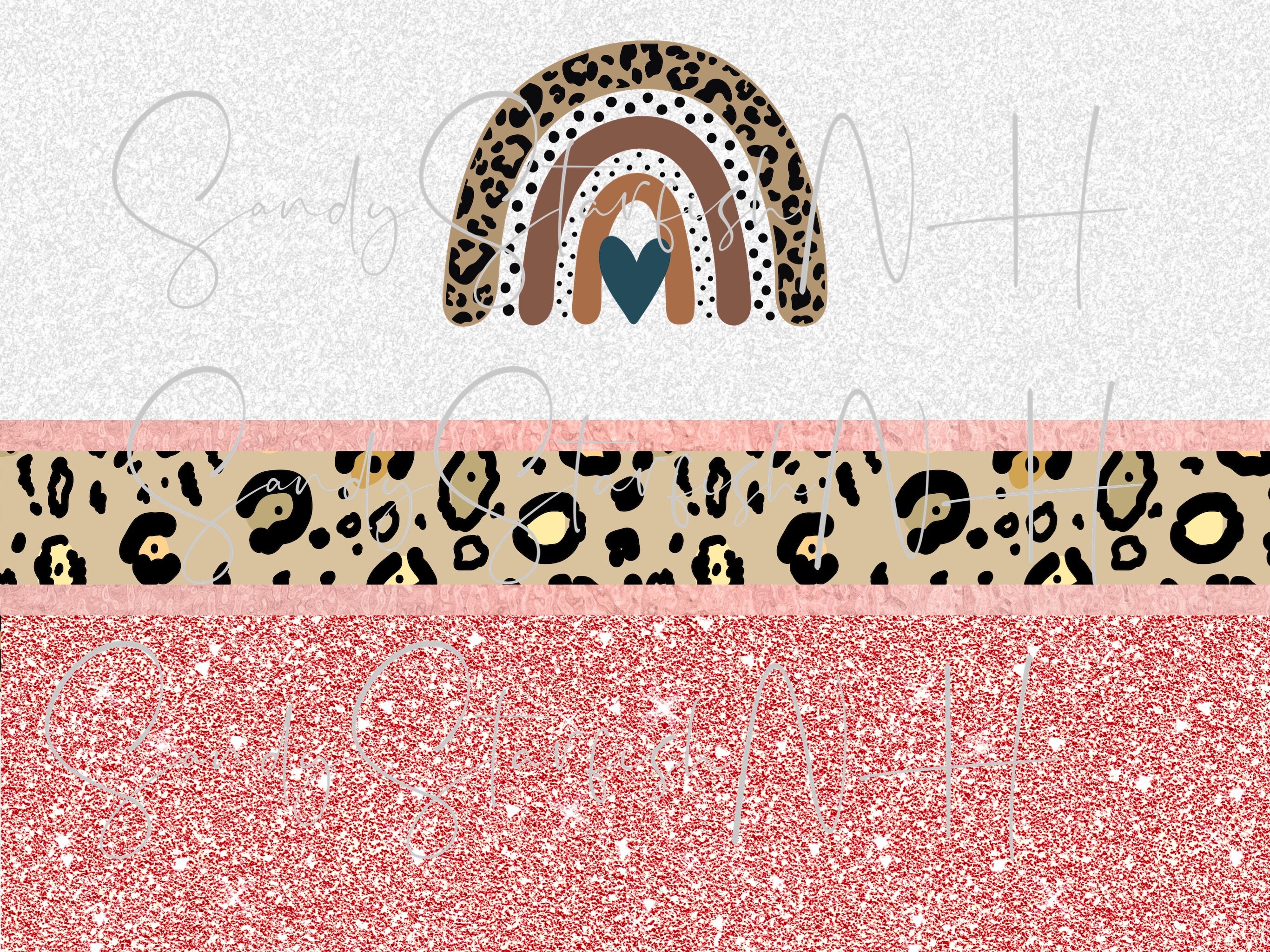 DIGITAL DOWNLOAD Png Boho Rainbow Design Blank - Etsy