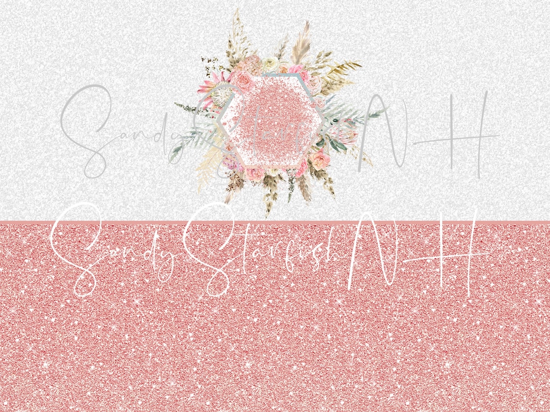 DIGITAL DOWNLOAD Png Rose Gold Floral Sublimation File - Etsy
