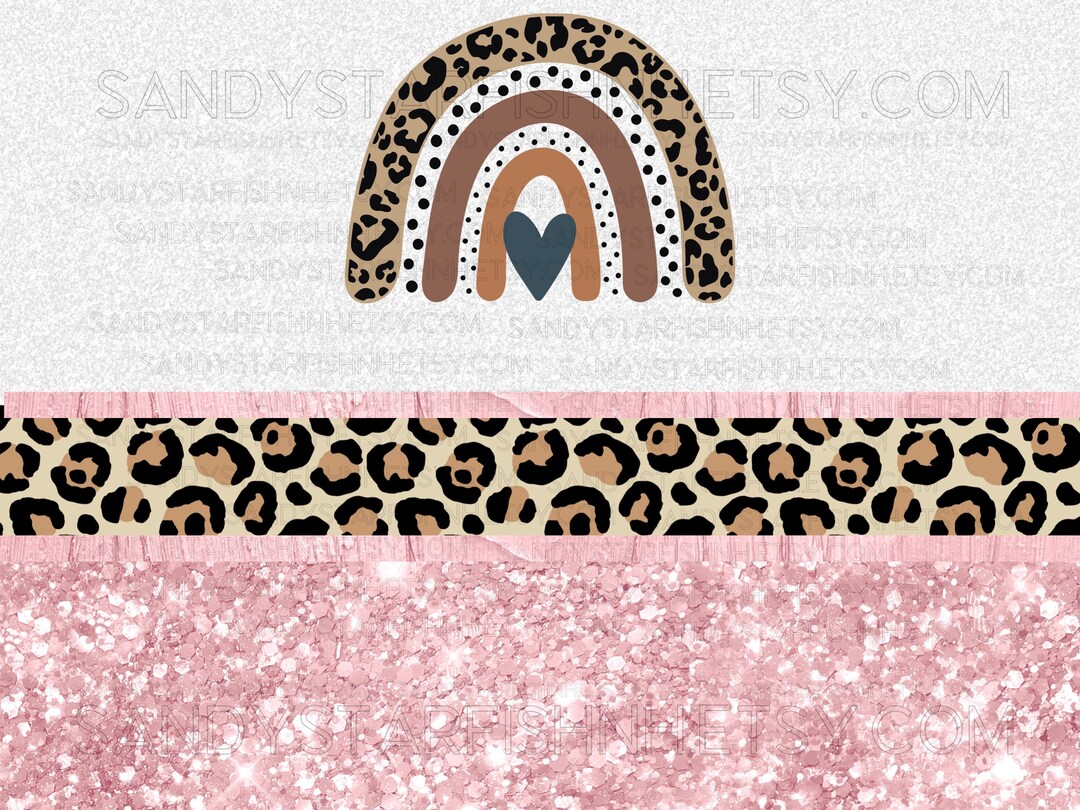 DIGITAL DOWNLOAD Blank Boho Sublimation Glitter Pink Ice Rainbow - Etsy