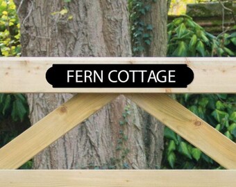 Metal Gate Signs | Etsy