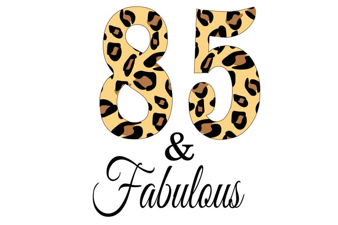 Birthday Svg 85 Birthday svg 85 Birthday clipart happy | Etsy