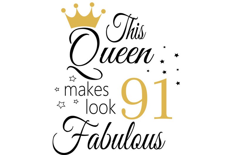91st Birthday Svg 91st Birthday svg 91st Birthday clipart - Etsy España