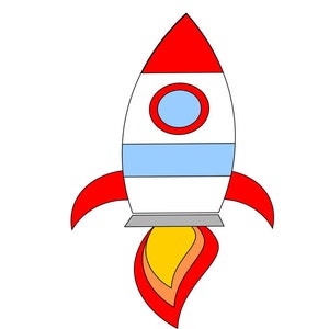 Rocket Svg, Rocket Cut File, Space Svg, Rocket Clipart, Rocketship ...