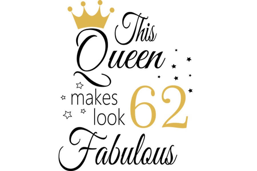 62nd Birthday Svg 62nd Birthday Svg 62nd Birthday Clipart - Etsy