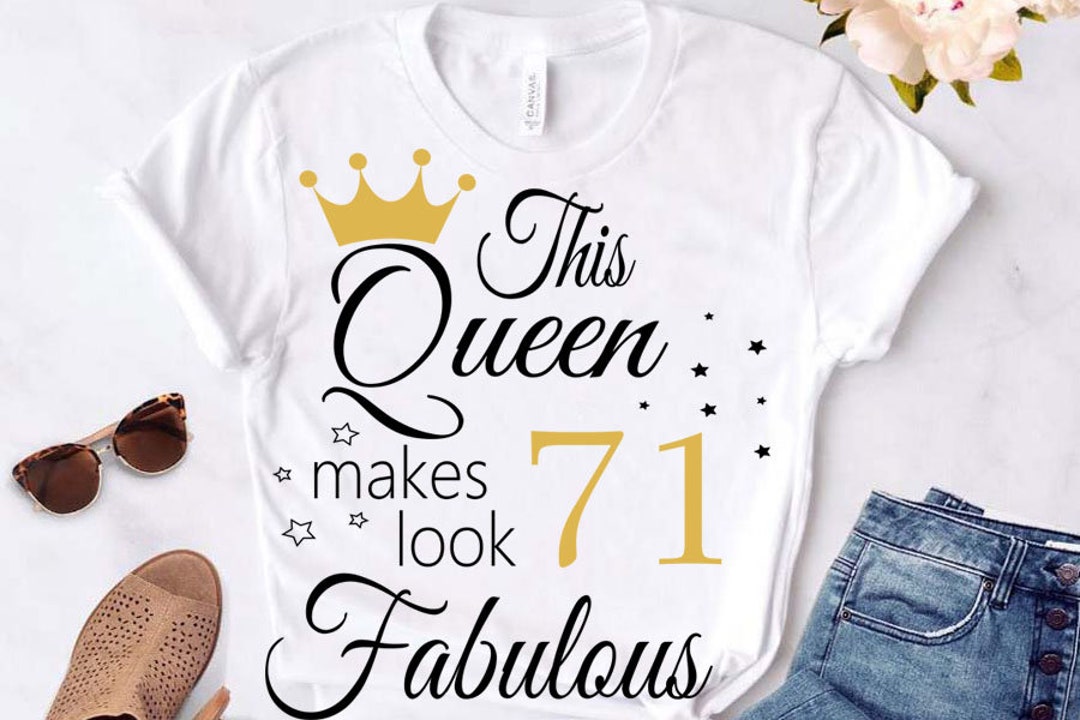 71st Birthday Svg, 71st Birthday Svg, 71st Birthday Clipart, Happy ...