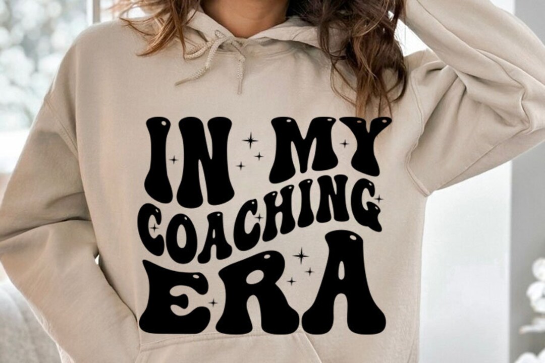 In My Coaching Era Png, Svg, in My Coaching Era SVG PNG , Groovy Retro ...